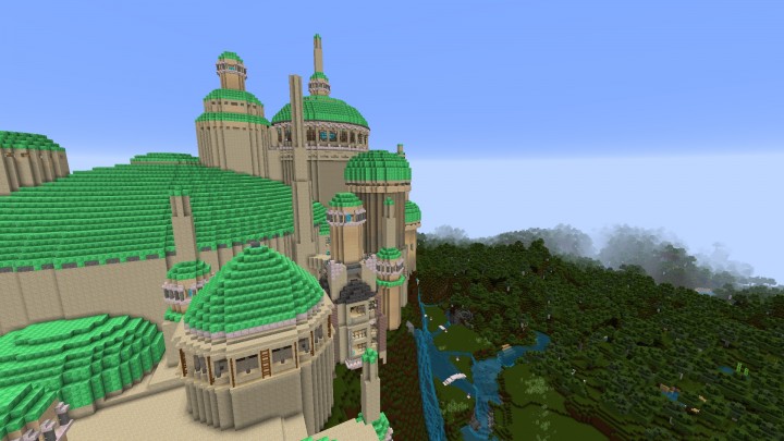 Naboo, age: Clone Wars (Star Wars planet) Minecraft Map