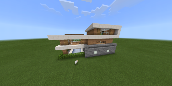 Simple Modern House Minecraft Map