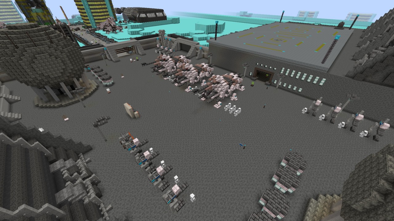 Christophsis, age: Clone Wars (Star Wars planet) Minecraft Map