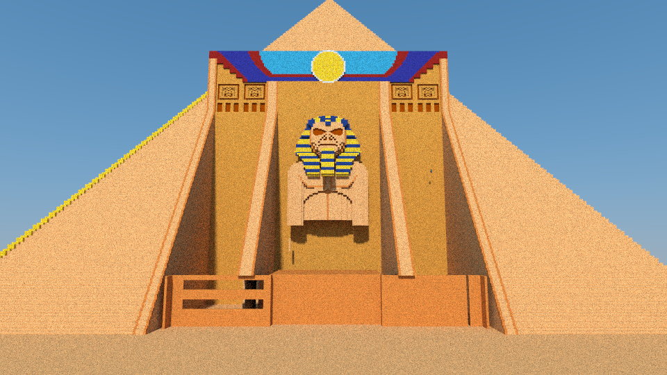 IRON MAIDEN-Powerslave Minecraft Map