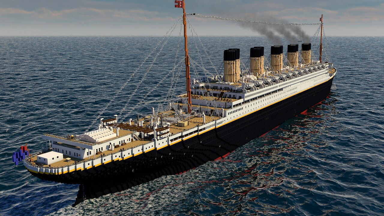 R.M.S. Tyrannic - The tyranth of the seas Minecraft Map
