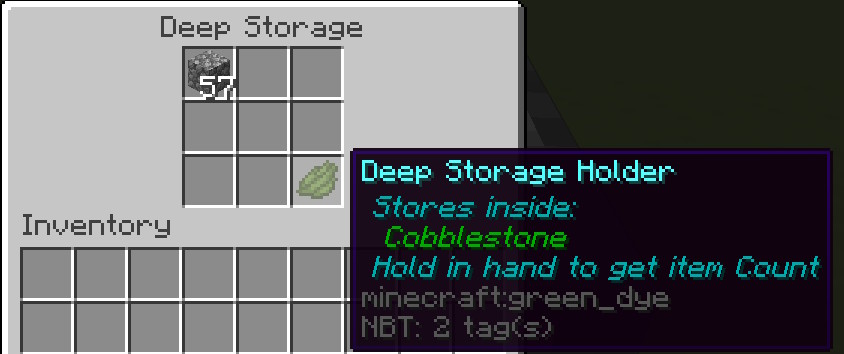 Deeper Storage Minecraft Data Pack