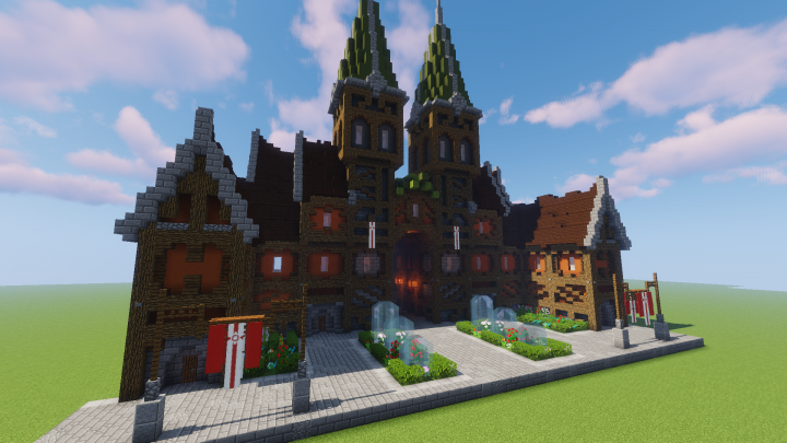 Orös - A Medieval Fantasy city hall Minecraft Map