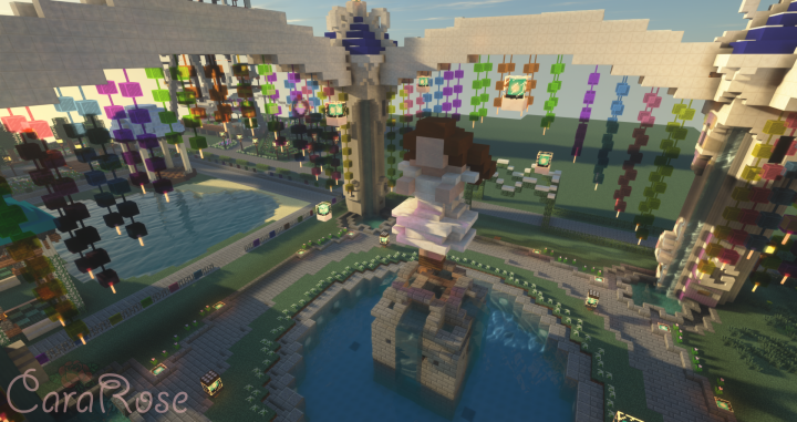 GeminiTay Statue in Central Park | Happy Birthday, Tay! Minecraft Map