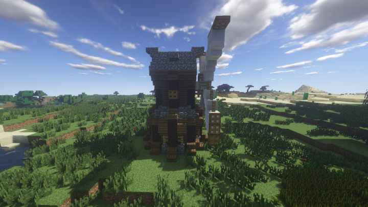 Small Windmill Minecraft Map