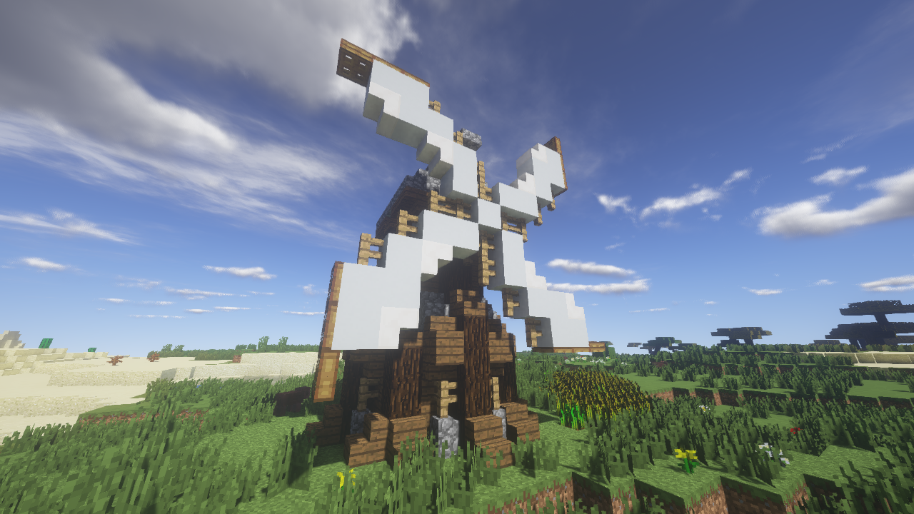 Small Windmill Minecraft Map