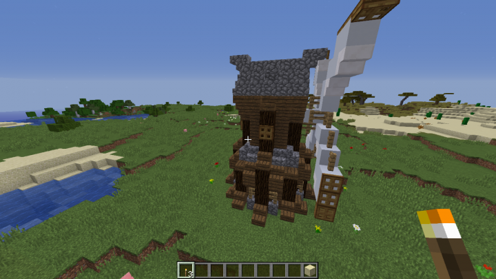 Small Windmill Minecraft Map