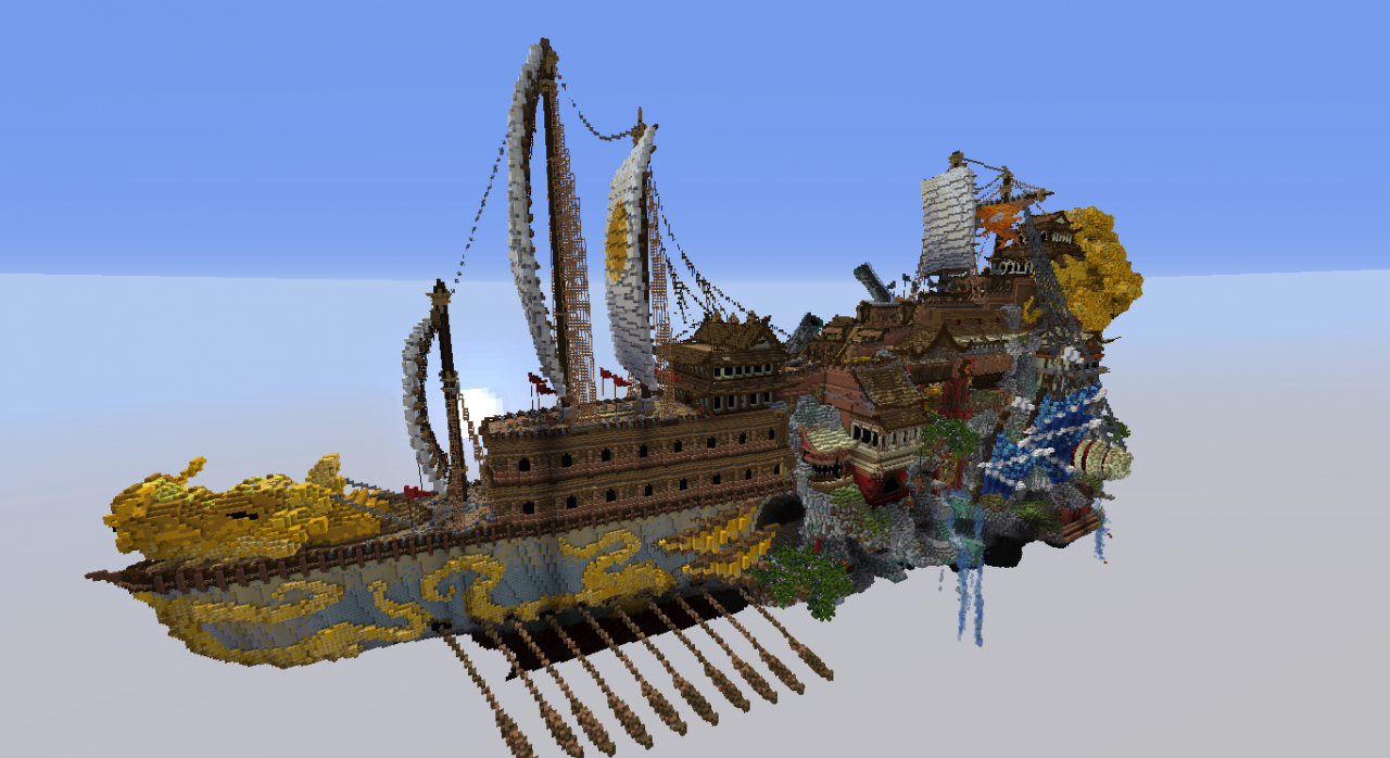 Ship of the royal bounty hunters Minecraft Map