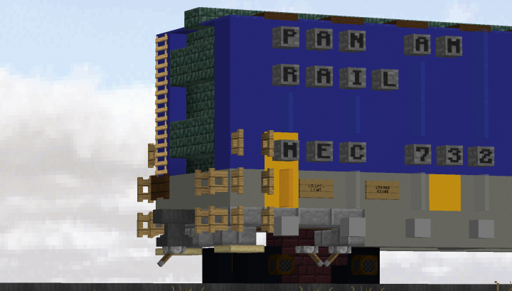 Pan Am Railroad 50ft Boxcar Minecraft Map