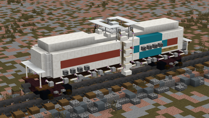 Esso OIL Tankcar 20800 Gallons Minecraft Map
