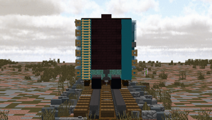 New York Central Railroad 40ft Boxcar Minecraft Map