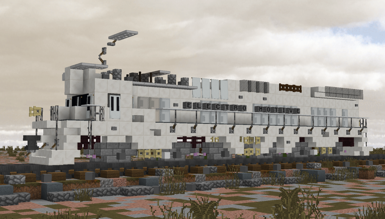 GM10b electric locomotive Minecraft Map