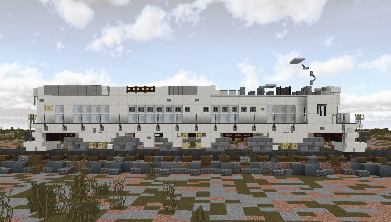 GM10b electric locomotive Minecraft Map