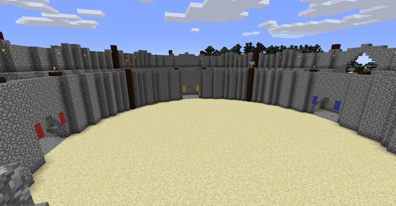 Pallet Town on the Big Sister Server Minecraft Map