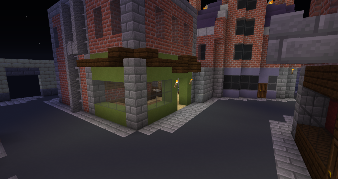 King's Row (Overwatch) Minecraft Map