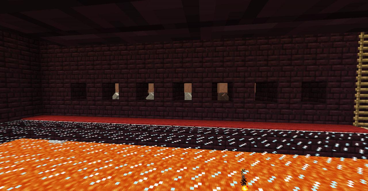 Under Spawnington on the Big Sister Server Minecraft Map