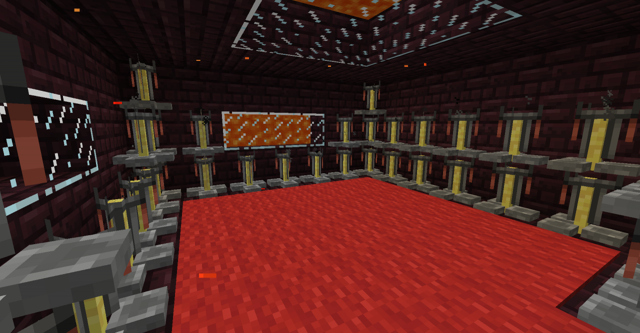 Under Spawnington on the Big Sister Server Minecraft Map