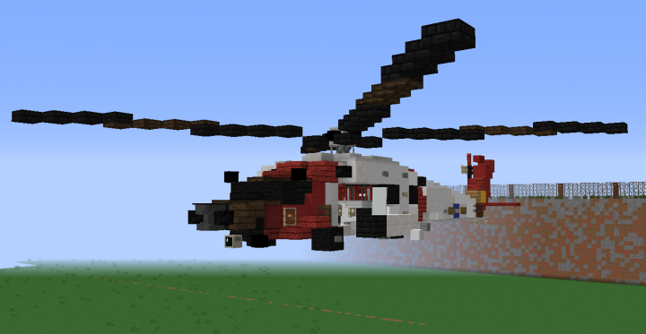 MH-60 Jayhawk USCG (United States Coast Guard) Minecraft Map
