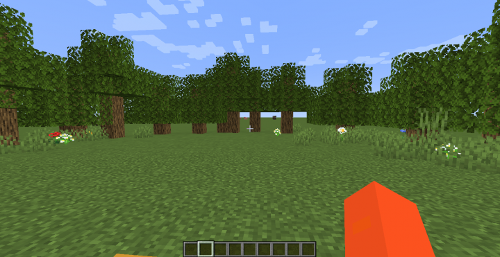 A "Circle" of Trees Minecraft Map
