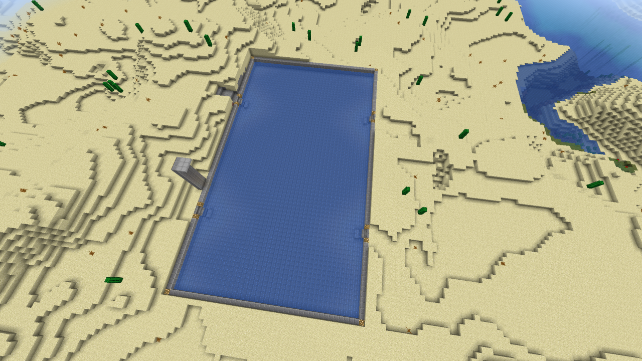 Big Pool Minecraft Map
