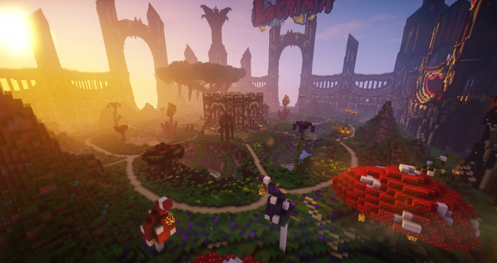 Projet spawn pvp faction Minecraft Map