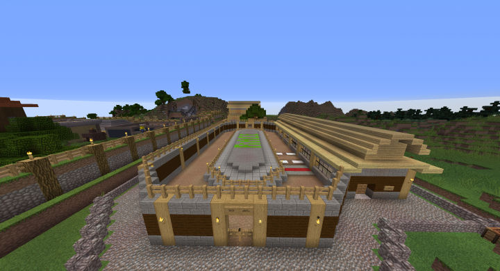 Painterly Track Minecraft Map