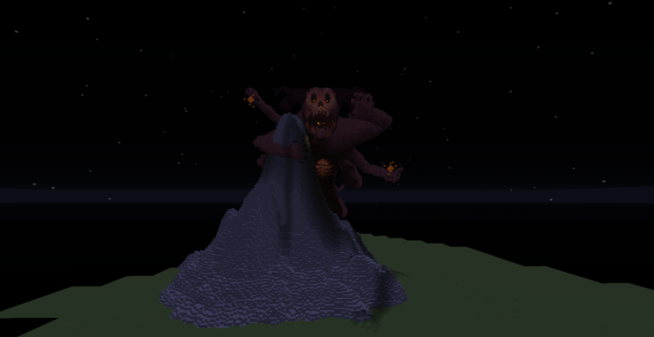 Demon Statue Minecraft Map