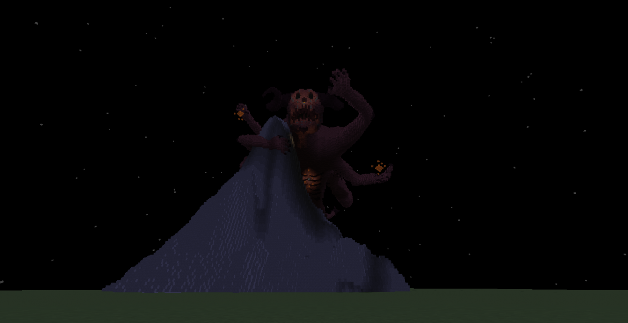 Demon Statue Minecraft Map