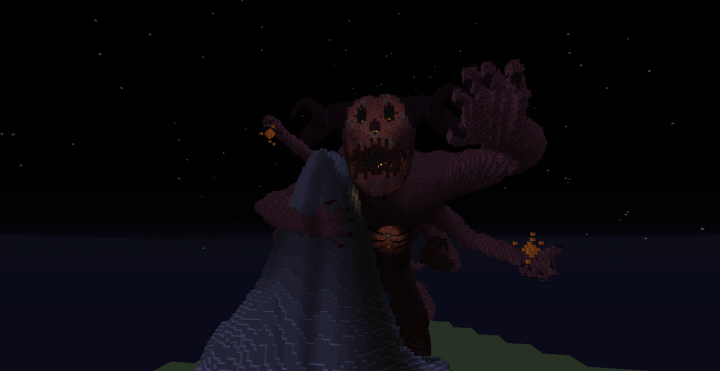 Demon Statue Minecraft Map