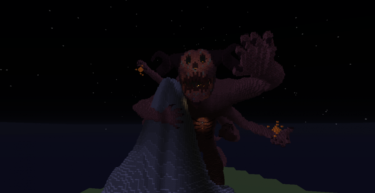 Demon Statue Minecraft Map