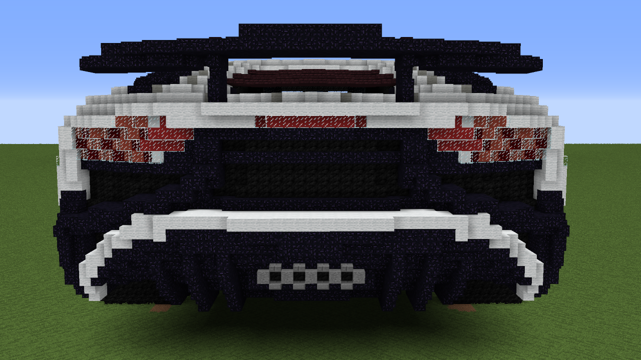 Lamborghini Aventador SV Minecraft Map