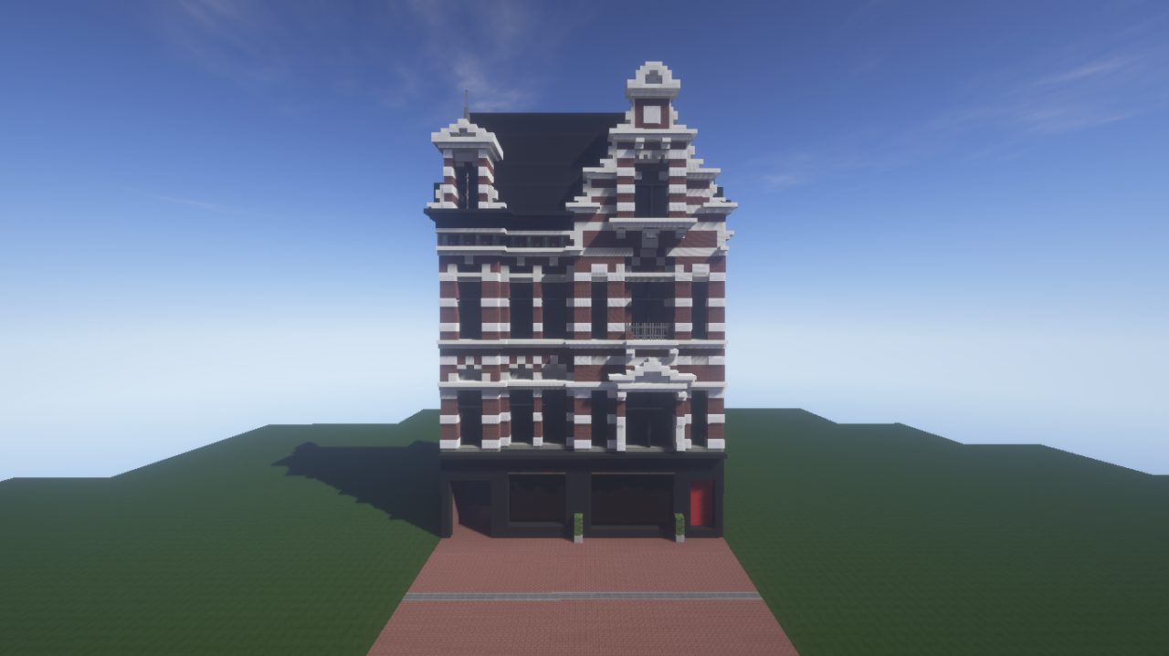 Realistic Dutch Townhouse -Noordeinde 18, Haag, The Netherlands ...