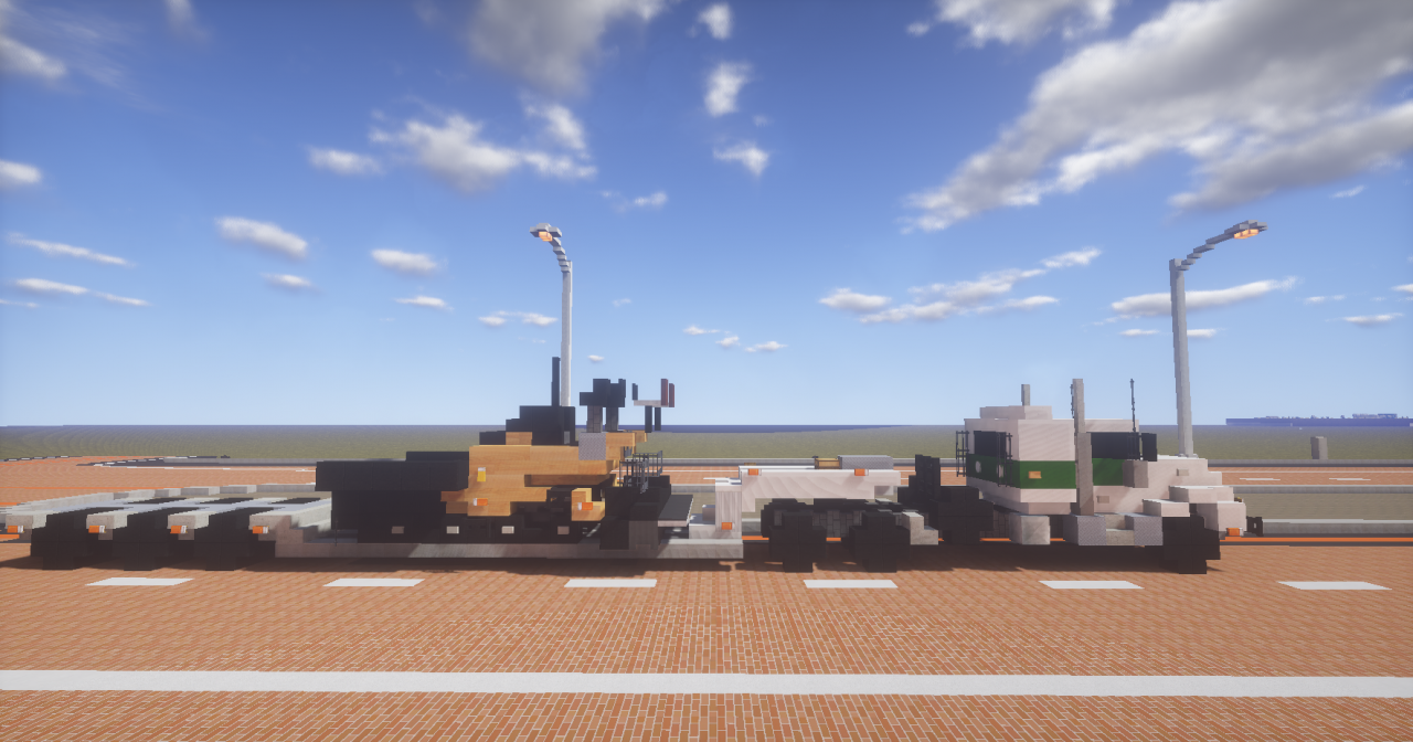 2:1 scale Peterbilt 389 Heavy Haul Truck (Gooseneck Trailer + Cat ...