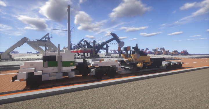 2:1 scale Peterbilt 389 Heavy Haul Truck (Gooseneck Trailer + Cat ...