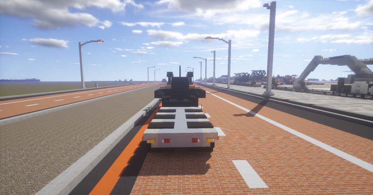 2:1 scale Peterbilt 389 Heavy Haul Truck (Gooseneck Trailer + Cat ...