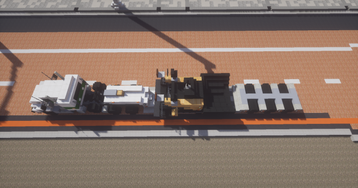 2:1 scale Peterbilt 389 Heavy Haul Truck (Gooseneck Trailer + Cat ...