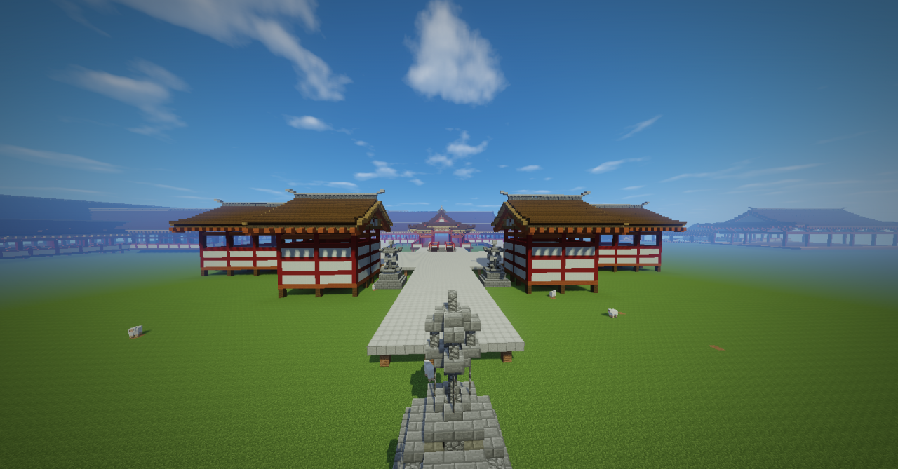 Itsukushima Shrine Minecraft Map