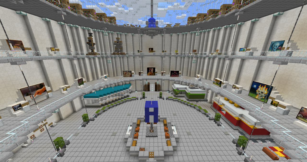 Modern Gallery Minecraft Map