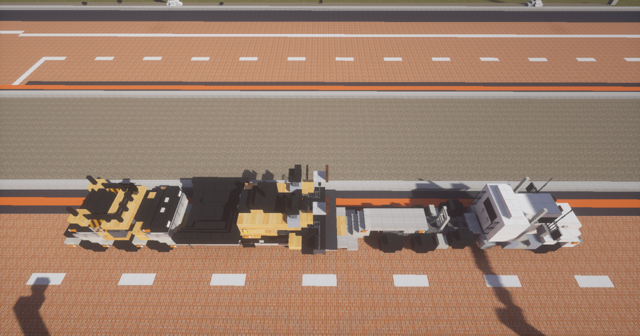 1.5:1 scale Peterbilt 389 Heavy Haul Truck (Asphalt Trailer + Cat ...