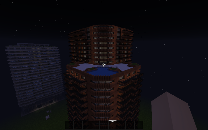 Parc Saint-Roman Monaco - Luxury Apartment Building Minecraft Map