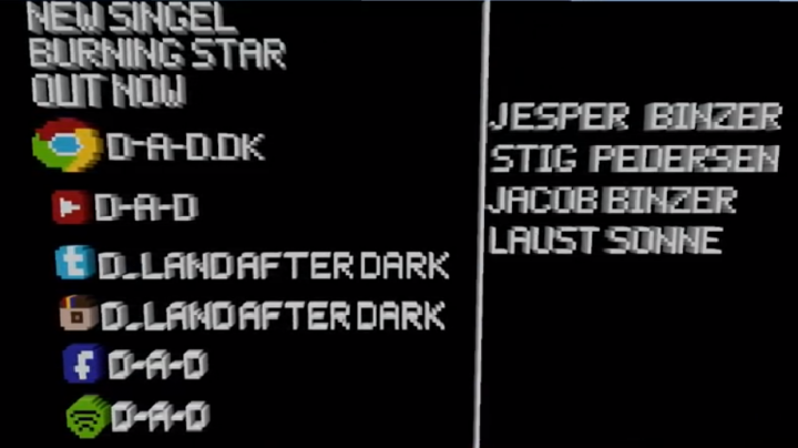 D-A-D Burning Star Minecraft Map