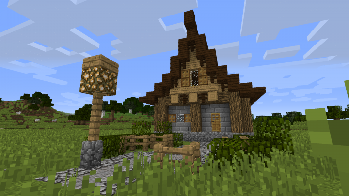 Cozy Medieval Home Minecraft Map