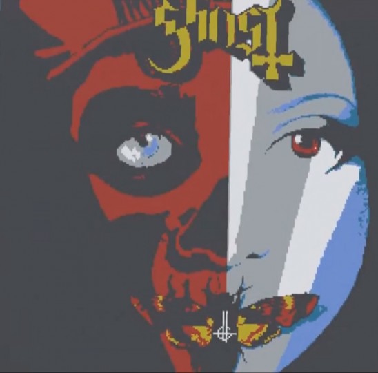 Here is our Minecraft project to the band Ghost Minecraft Map