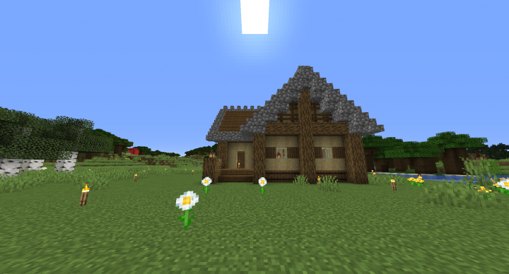 Enchantment table house Minecraft Map