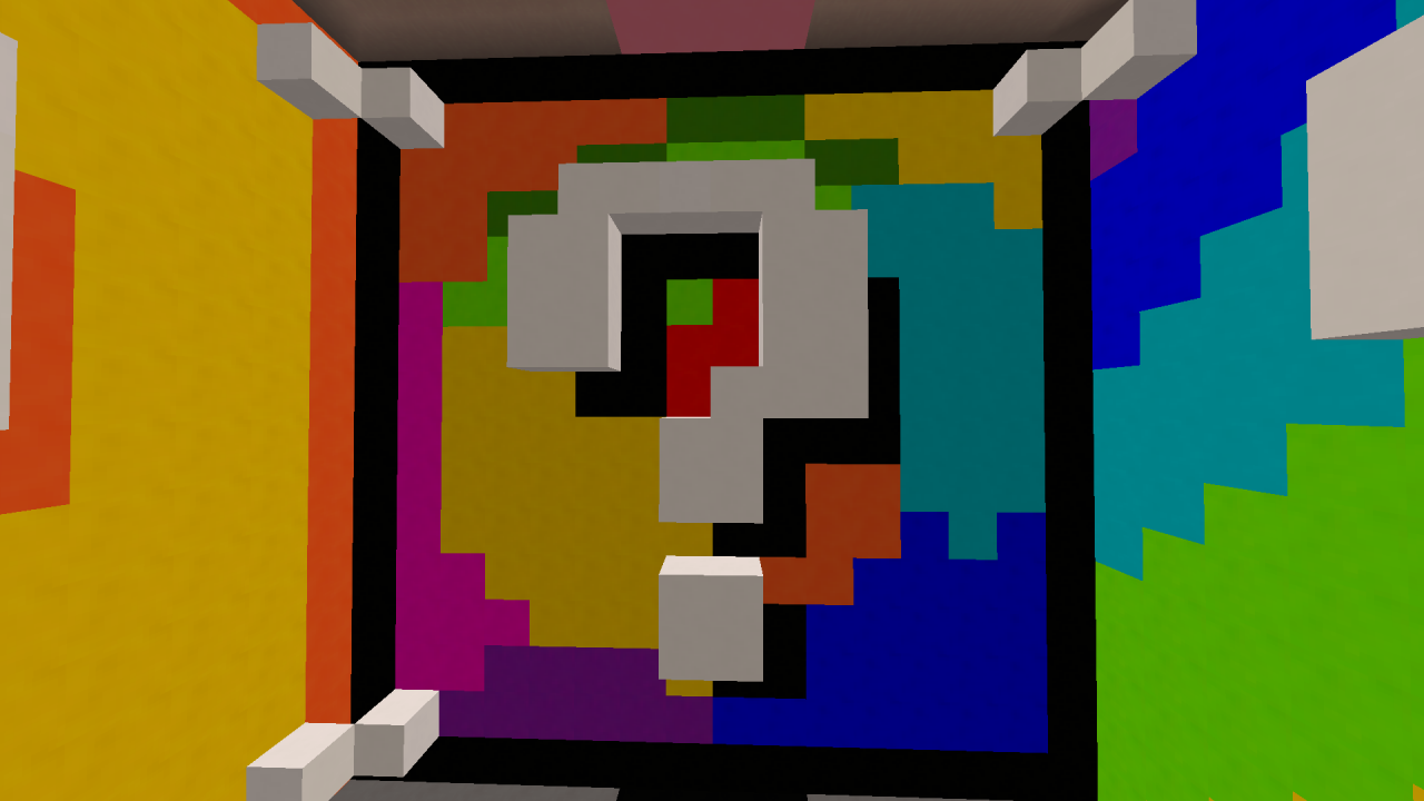 Lucky block race with Astral / Rainbow / Spiral Minecraft Map