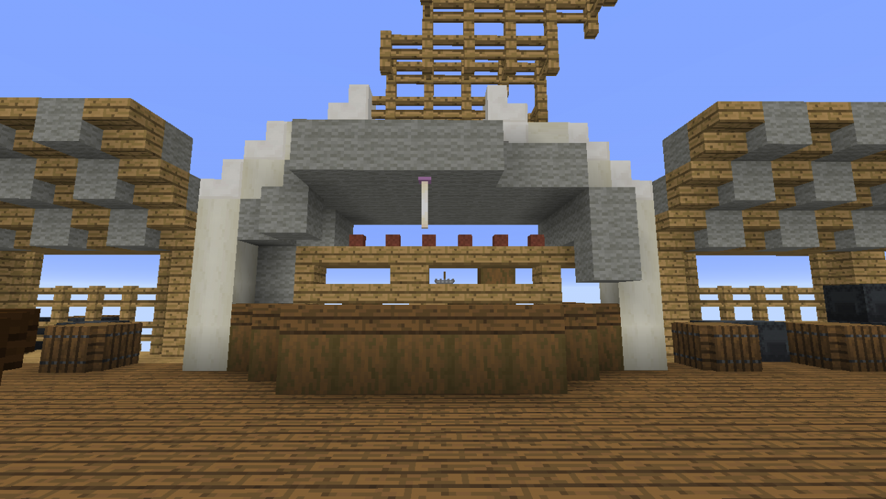 Monster Hunter World Gathering Hub Minecraft Map