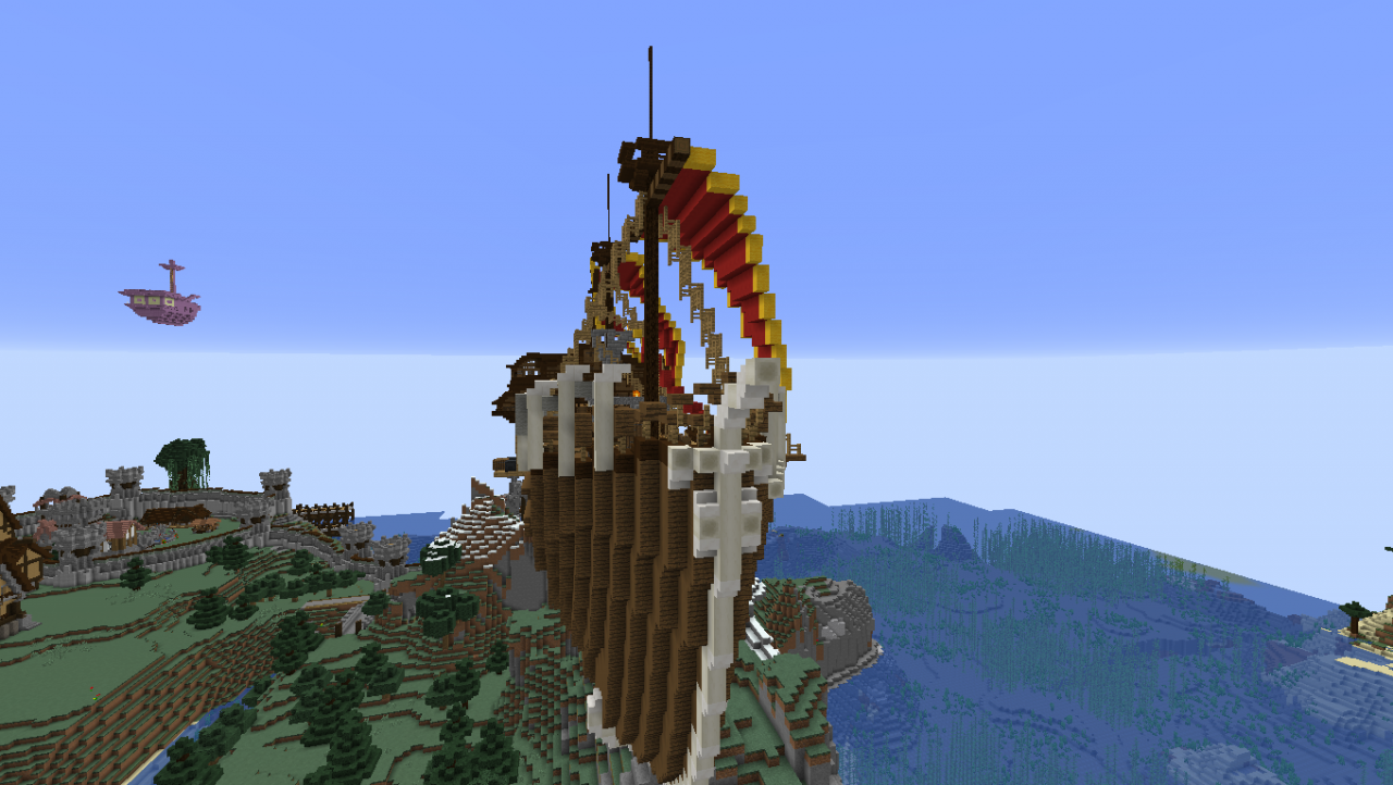 Monster Hunter World Gathering Hub Minecraft Map