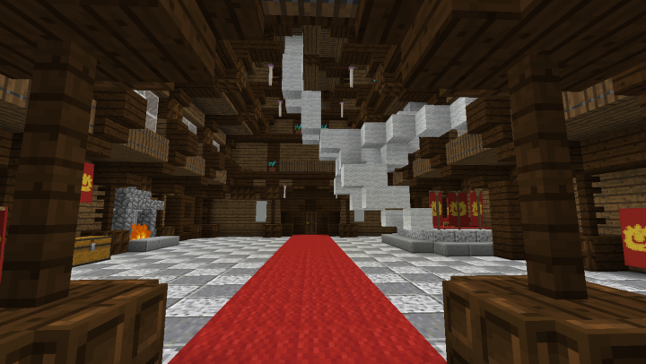 Monster Hunter World Gathering Hub Minecraft Map