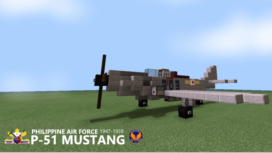 P-51 MUSTANG Philippine Air Force Minecraft Map