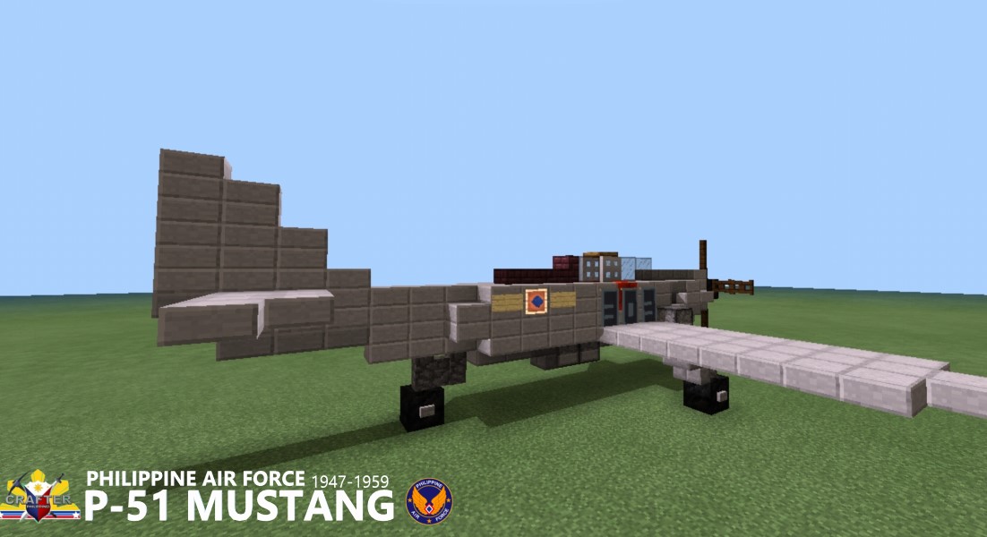 P-51 MUSTANG Philippine Air Force Minecraft Map